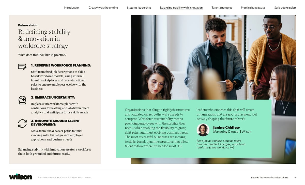 Building sustainable organizations: The opportunity for HR